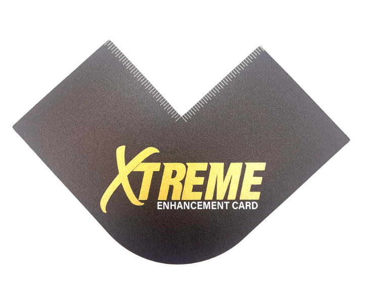 XTREME Enhancement Card, Color spray edge liner card for Barber, Salon